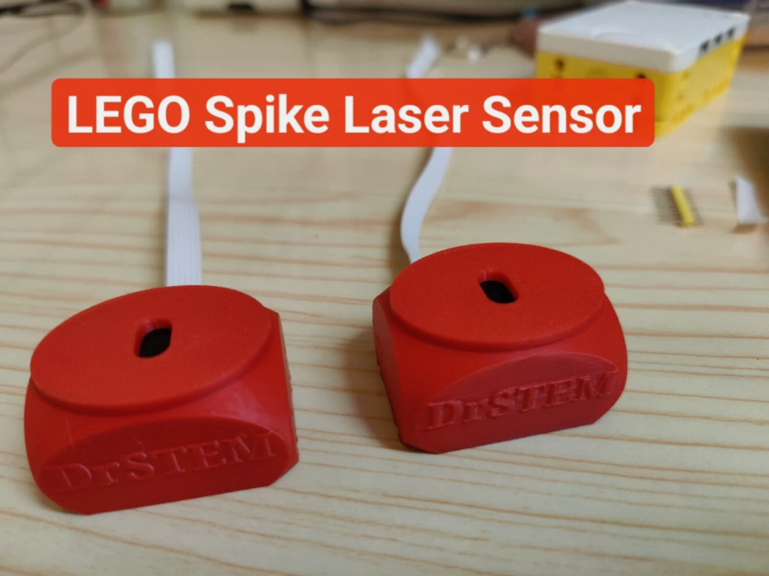 Laser Sensor For LEGO SPIKE Hub | Dr STEM Robotics Club
